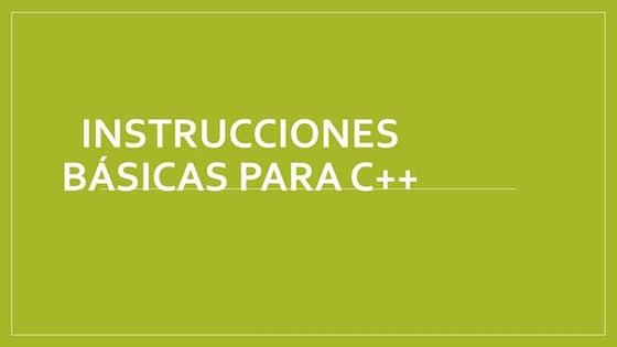 Operaciones básicas | PPT