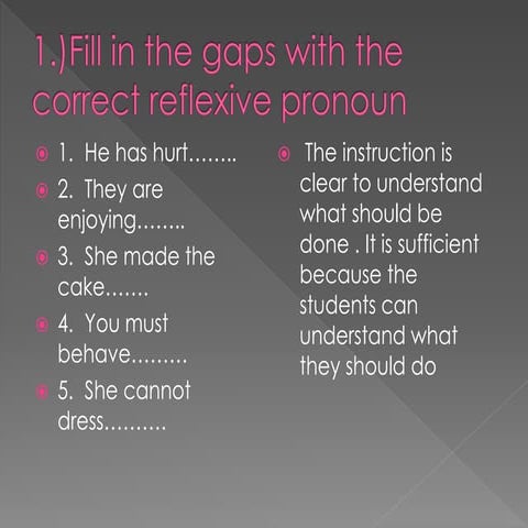 Examples of instructions | PPTX