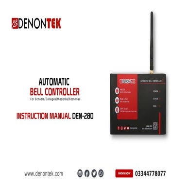 Automatic Electric Bell Ring Instruction Manual | PDF