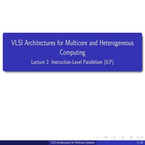 Instruction-Level Parallelism in Processors | PDF