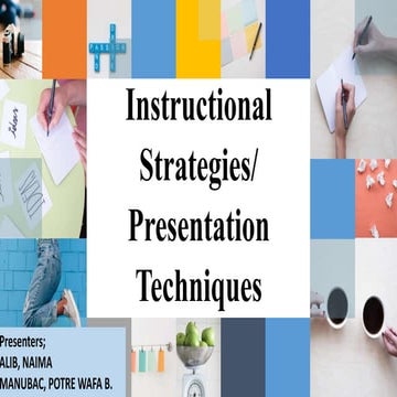 Instructional-S.pptx dashejshahashshsusus | PPTX | Education