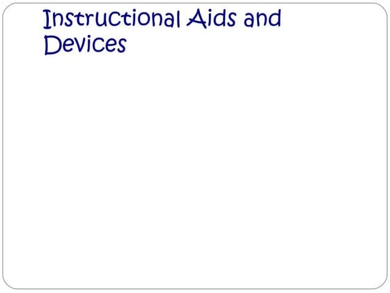 Different Types of Instructional Materials | PPTX | Science