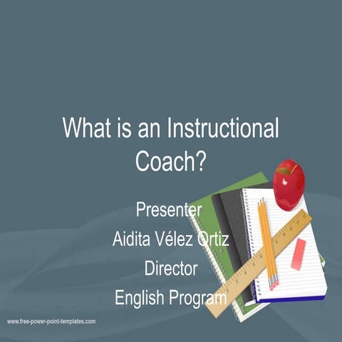 Instructional coach | PPT