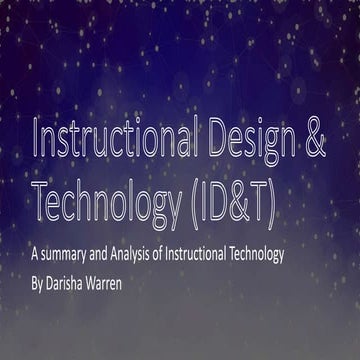 Instructional Design and Technology.pptx