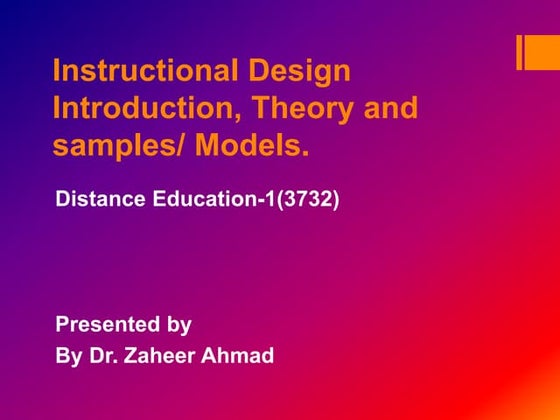 PE-Designing and Planning Instructions pptx | PPT