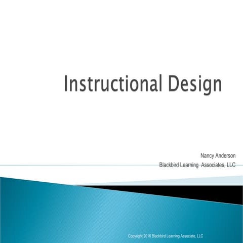 Instructional Design Training 2016 | PPT | Adult Education | Education