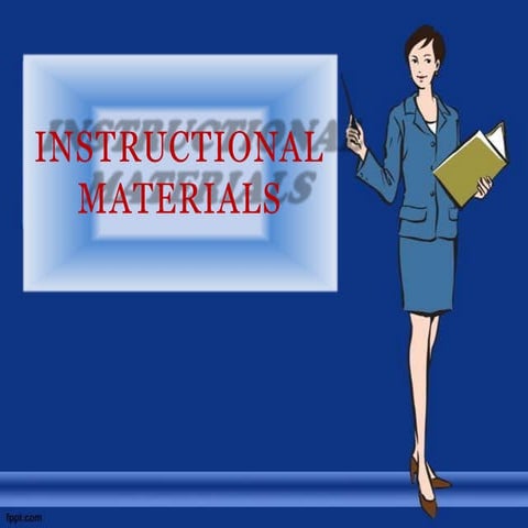 Instructional Material Pptx