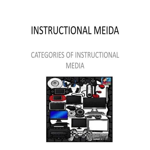 TYPES OF INSTRUCTIONAL MEDIA | PPTX
