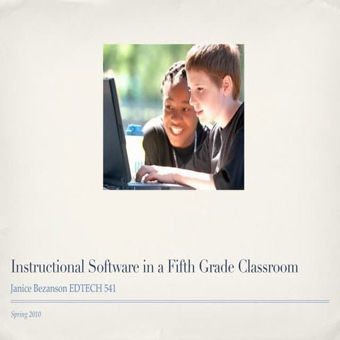 Instructional software | PPTX