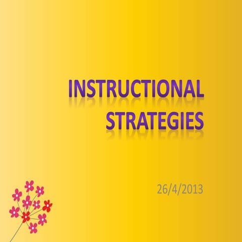 Instructional Strategies | PPTX