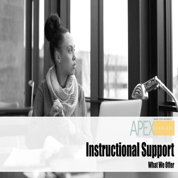 Instructional Support Services Overview | PPT