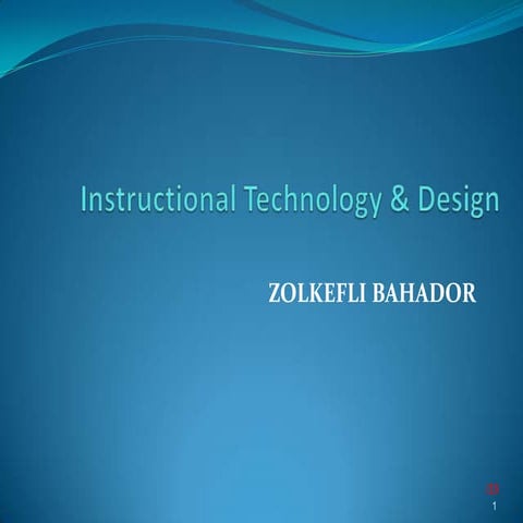 Instructional technology | PPTX