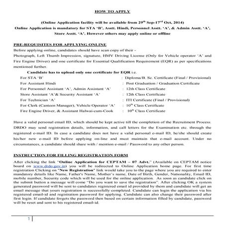 Instruction for online_application | PDF | Internet for Beginners ...