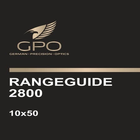 Instruction manual | GPO Rangeguide | Optics Trade | PDF