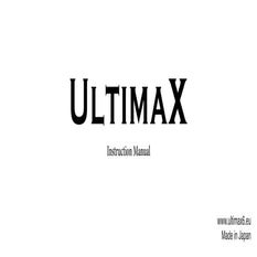 Instruction manual | Nikko Stirling Ultimax | Optics Trade | PDF