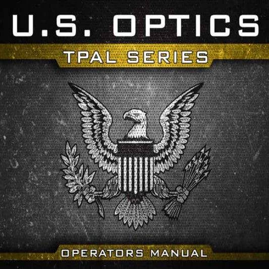 Instruction Manual US OPTICS TPAL Rifle Scope | Optics Trade | PDF ...