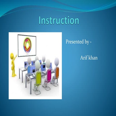 Instruction ppt | PPT