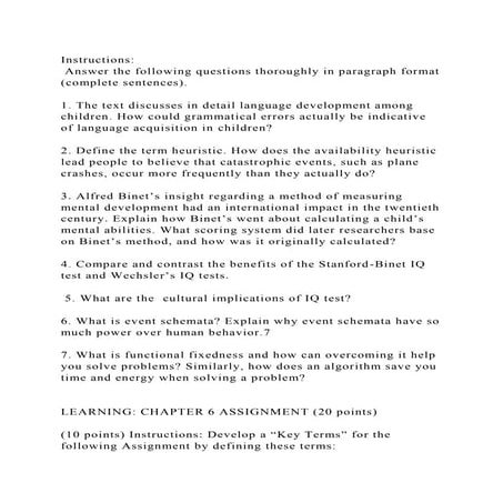 Instructions Answer the following questions thoroughly in paragra.docx