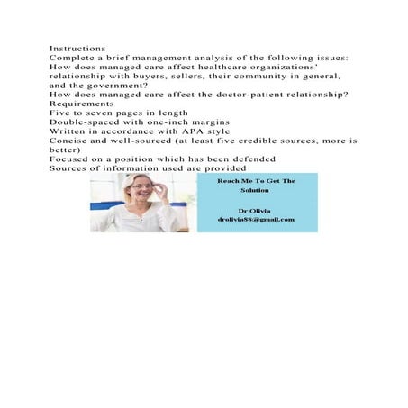 InstructionsComplete a brief management analysis of the following .docx
