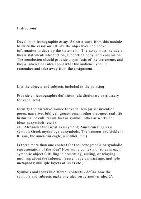 Instructions For Paper 4task Compose A Five Paragraph Essay Docx