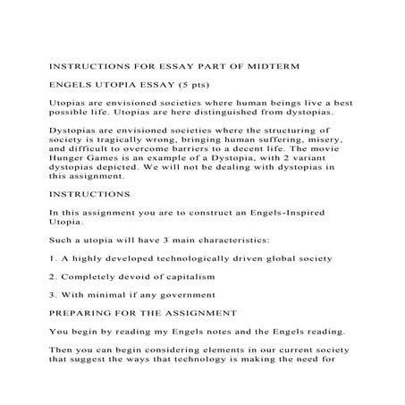 INSTRUCTIONS FOR ESSAY PART OF MIDTERMENGELS UTOPIA ESSAY (5.docx