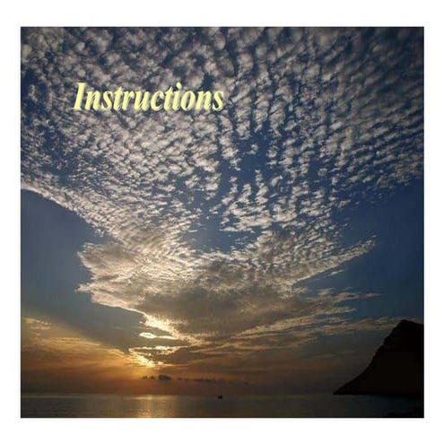 Instructions For Life | PDF