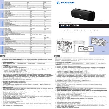 Instruction manual | Pulsar Quantum Lite Thermal Imaging | Optics Trade ...