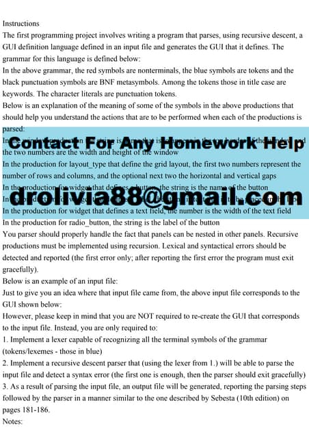 CMSC 330 PROJECT 1 | PDF