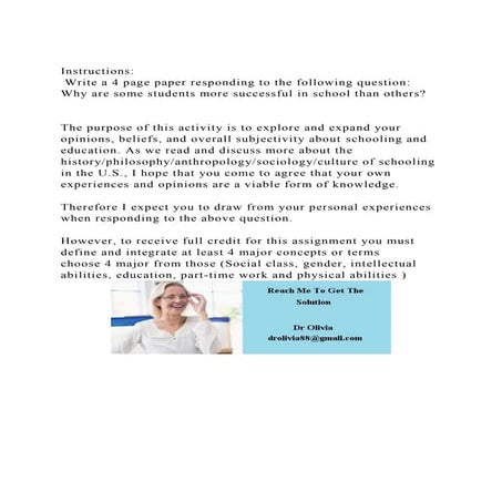 Instructions Write a 4 page paper responding to the following q.docx