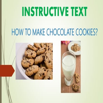 Instructive text-villa | PPTX | Desserts and Baking | Food & Drink