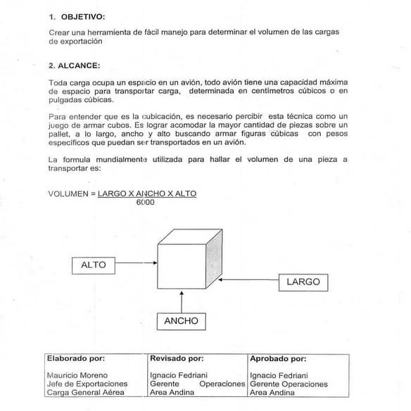 CUBICAJE en transportes manejo de cargas y logistica.ppt