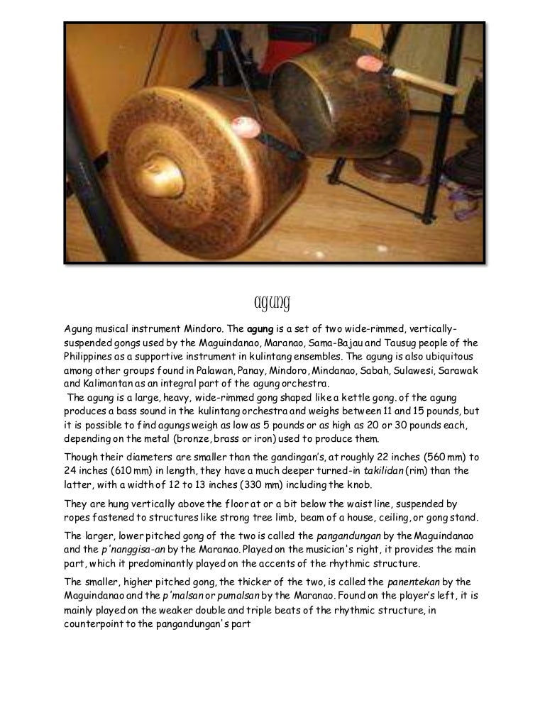 LUMANG MGA INSTRUMENTO