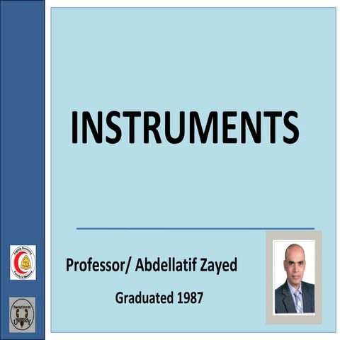 Instruments in Urology | PPT