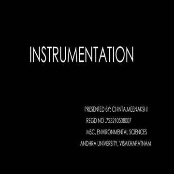 instrumentation , spectrometry, HPLC pptx | PPTX