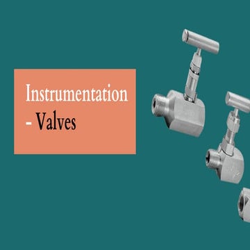 Valve Solutions for Customer Satisfaction | PPT