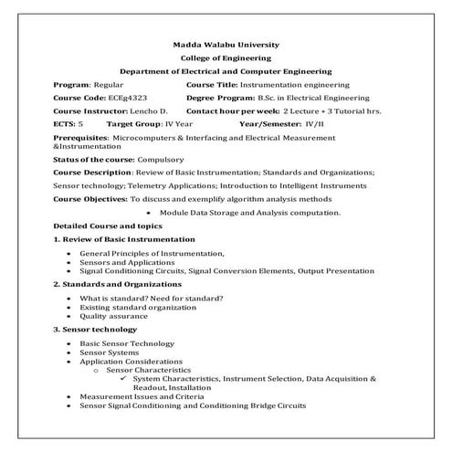 Instrumentation outline | DOCX