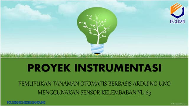 Pemupukan Tanaman Otomatis Berbasis Arduino Menggunakan Sensor