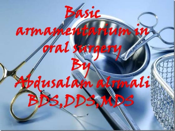 Basic Surgical Instruments srb surgery.ppt