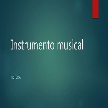 Instrumento Musical | PPT
