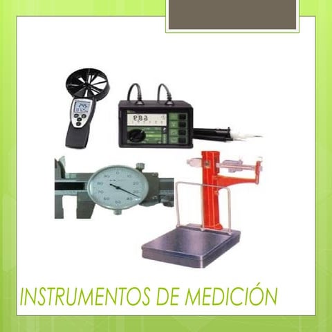 Instrumentos de medición | PPT