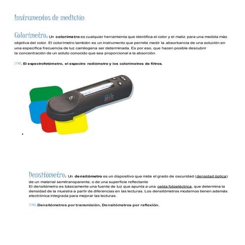 Instrumentos de medición | DOCX