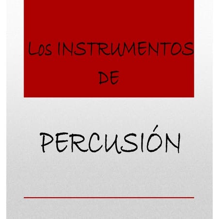 Instrumentos | PPT