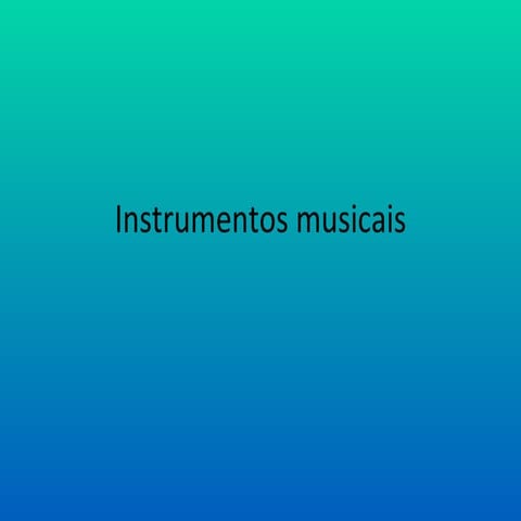 Instrumentos tradicionais portugueses | PDF