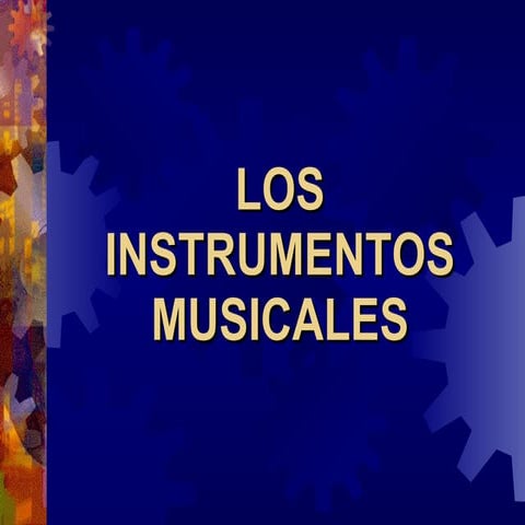 Instrumentos Musicales | PPT