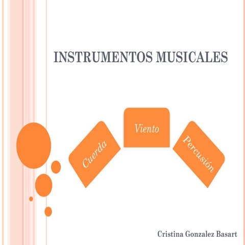 Instrumentos musicales | PPT | Musicals | Genres