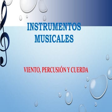Instrumentos musicales (1) | PPTX
