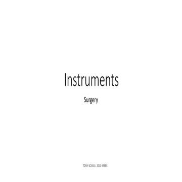 Dissection and instruments | PPTX
