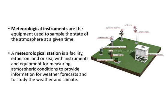 Meteorological instruments | PPT | Weather | Science