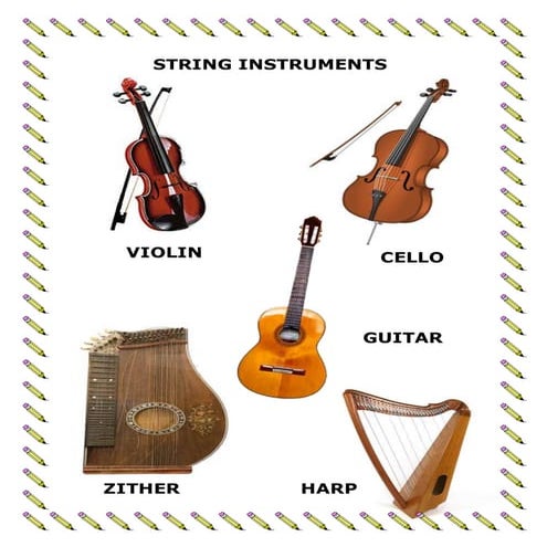 String Instruments List With Names
