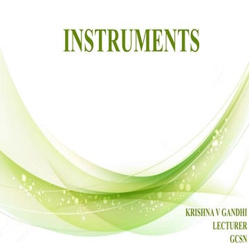 Instruments 1 Pptx